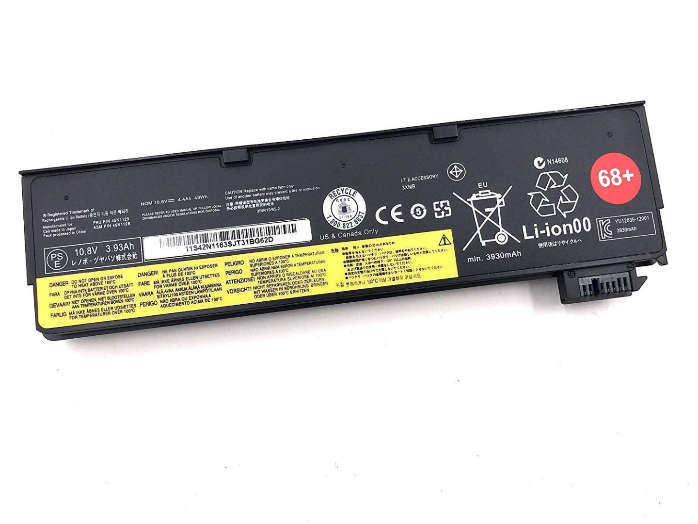 BATERIA LENOVO COMPATIBLE ThinkPad L440/T440/T450 (6 CELDAS) Accesorios ...