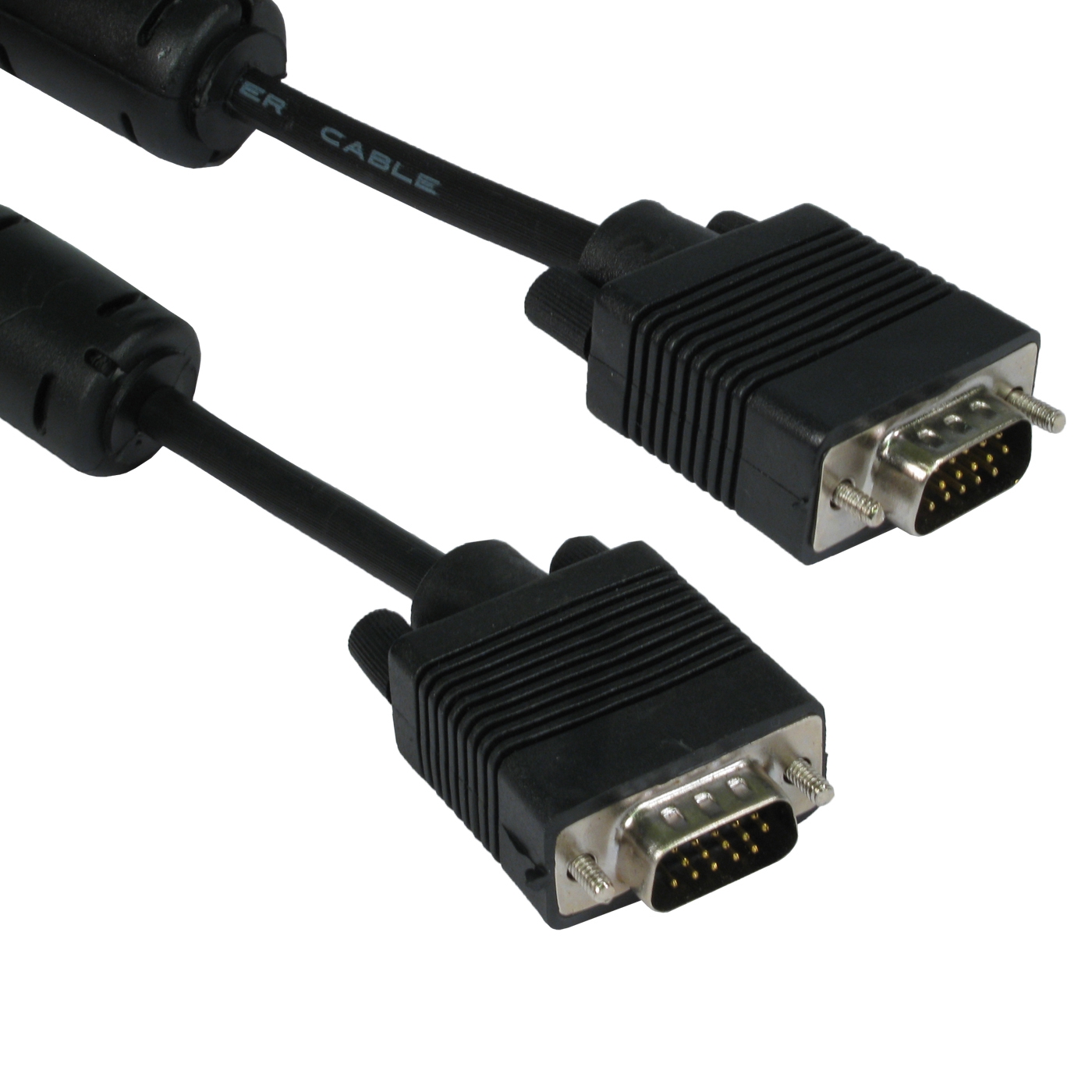 CABLE VGA DB15 BLINDADO MALE->MALE 1.5Mts. Accesorios Cables Video