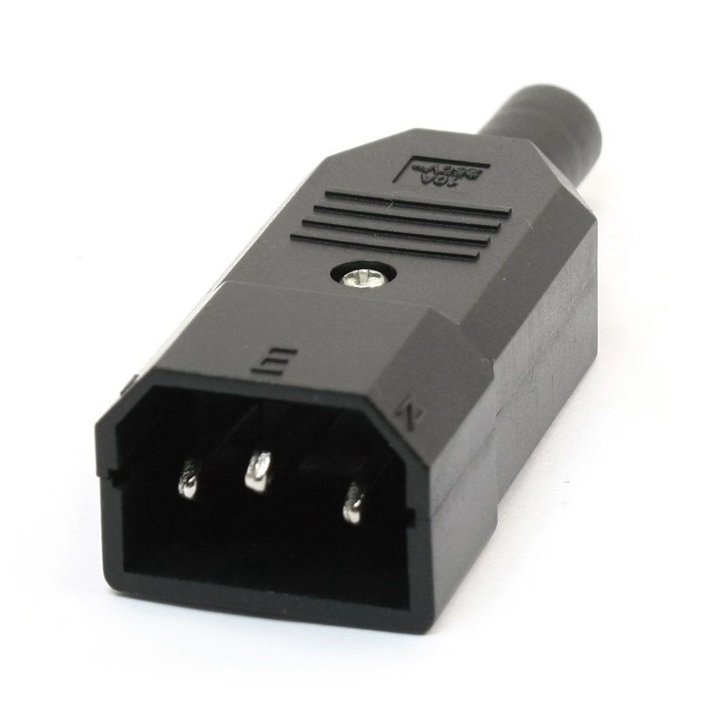 CONECTOR C14 MACHO Accesorios Cables Energía