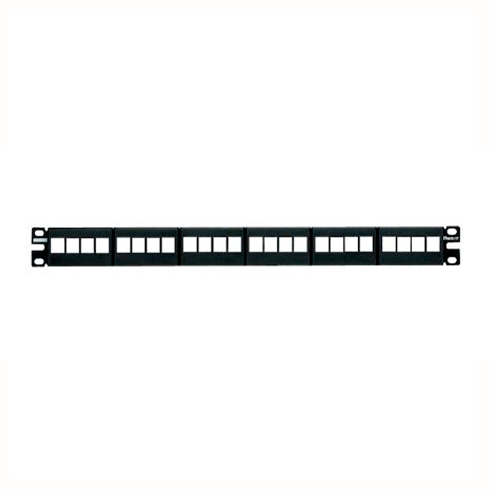 PATCH PANEL 24 PORTS MODULAR PANDUIT NEGRO Redes & WiFi Racks & Patcheras