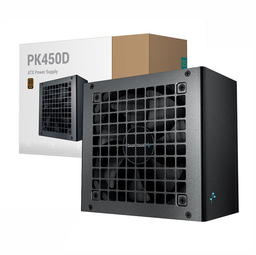 FUENTE ATX DEEPCOOL 450W 80 Plus PK450D Componentes Fuentes de Poder