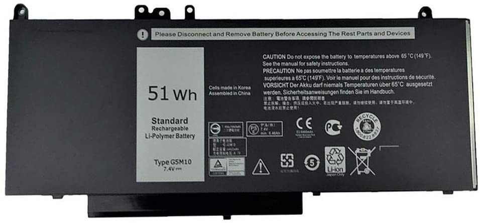 BATERIA DELL COMPATIBLE LATITUDE E5450/E5550 (4 CELDAS) Accesorios ...