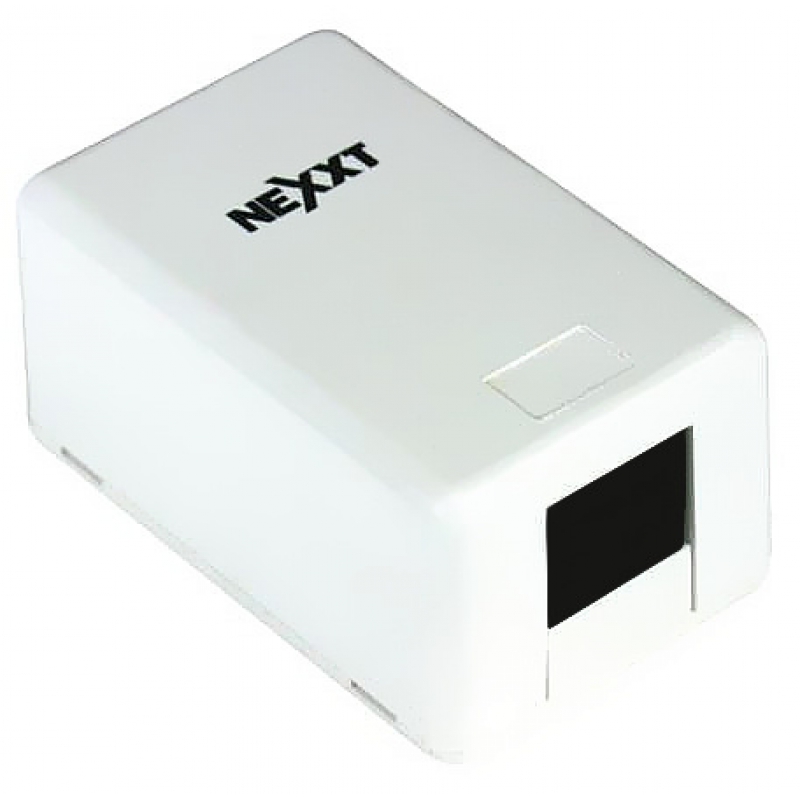 CAJA EXTERIOR SIMPLE RJ45 NEXXT CAT. 5 Redes & WiFi Cables Red & Conectores